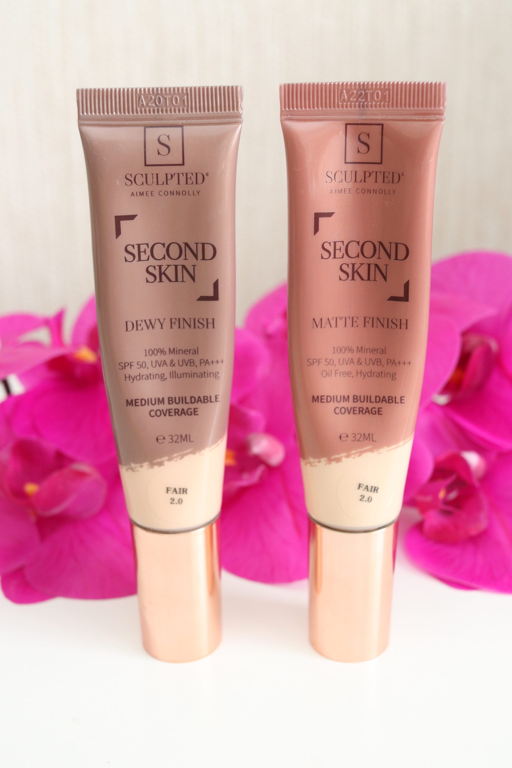 Sculpted Second Skin Dewy Finish vs Matte Finish review